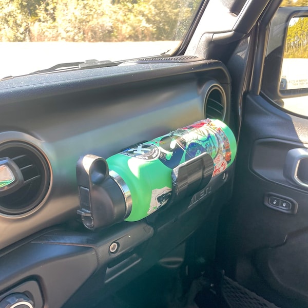 For Yeti and Hydro Flask JK/JKU Roll Cage Mounted Water Bottle Holder ...