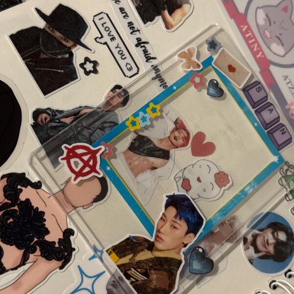 Cuties Kpop Waterproof Vinyl Stickers Seom Jk Golden Seven Jungkook - Etsy