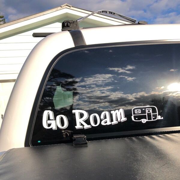 Fiberglass Trailer Car Window Vinyl Decal - Scamp Camper- Casita ...