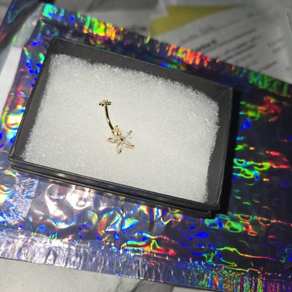 Gold Daith Jewelry Earring, Simple Titanium Minimalist Daith Jewelry ...