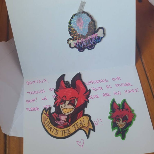 That’s the Tea! -hazbin Hotel Alastor Sticker- - Etsy