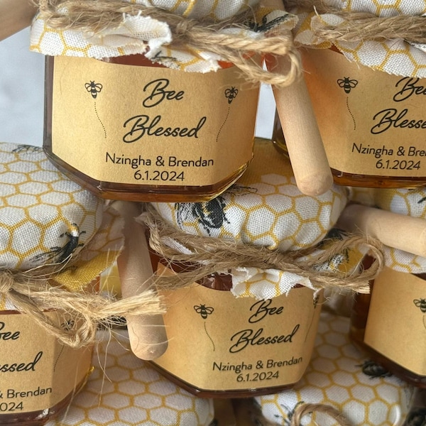 Honey Jar Wedding Favors Wedding Favors for Guests Bridal Shower Favors ...