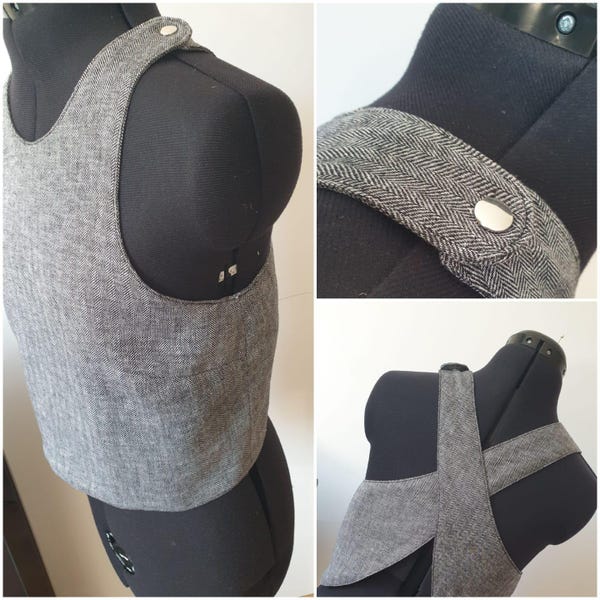 Crossback Top Sewing Pattern, Wrap Top, Criss Cross Blouse, XXS - XXL ...