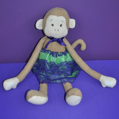 Hugging Monkey PDF Sewing Patterns & Tutorials Stuffed - Etsy