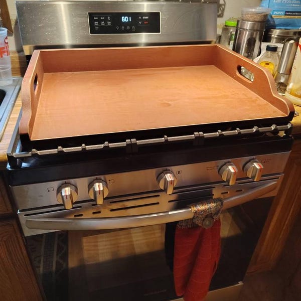 Stove Top Cover, Sturbridge Yankee Workshop Utility Board, Primitive ...