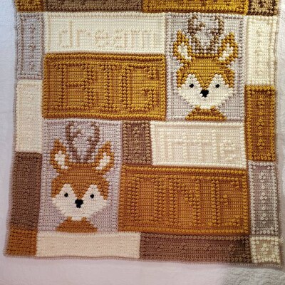 LITTLE ONE Pattern for Crocheted Blanket - Etsy