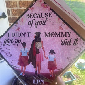 Scrub Top, RN Uniform Graduation Cap, Nursing Grad Cap Topper ...