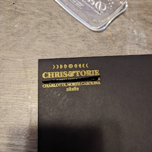 Custom Address Stamp National Parks Sign National Forest - Etsy