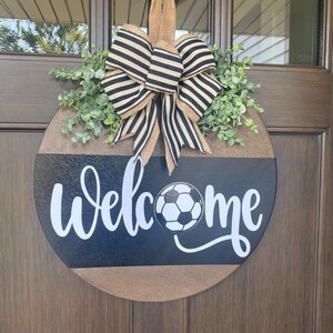 Football Front Door Decor Football Sign Sports Sign - Etsy