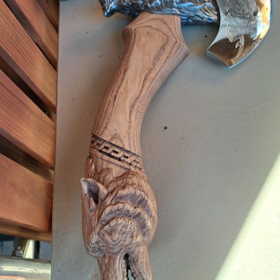 Fist Ax Wolf Fenrir Gift for Man Best Choice Stylish Work Ax ...