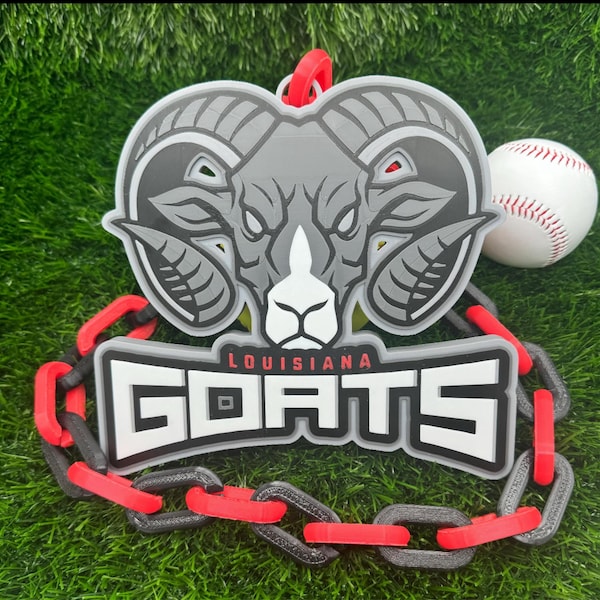 Custom 3D Printed Turnover Oversized Sports Chains - Etsy