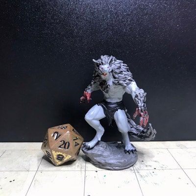 Werewolves 4 Different Models 28mm and 32mm Scale 65mm Resin Miniature ...