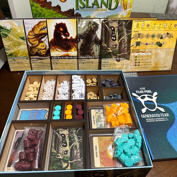 Horizons of Spirit Island Insert | Wooden Organizer - Etsy