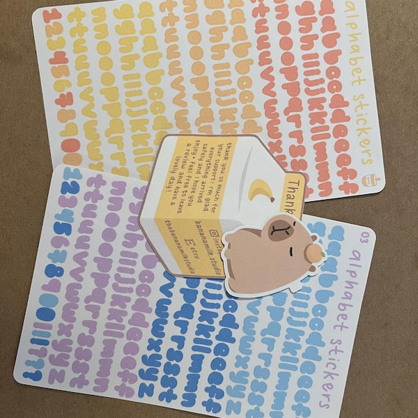 Strawberry Matcha || Color Themed Matte Sticker Sheet || for Journaling ...