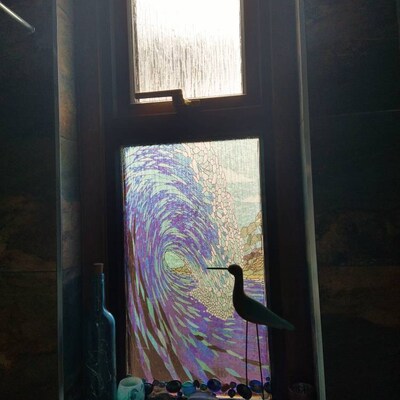 Tree of Life Privacy Windows Film Stained Glass Window Stickers Static ...