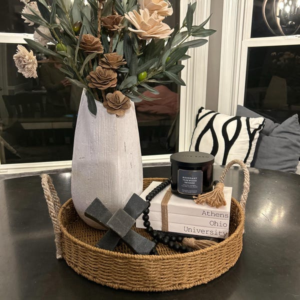 Custom Book Stack Centerpiece||wedding & Home Decor||made With Real ...