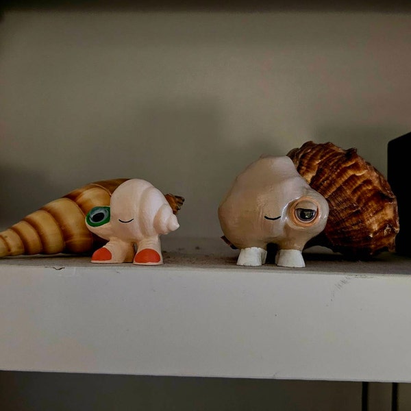 Nanna Connie and Marcel the Shell With Shoes On! 3D Printed and Custom ...
