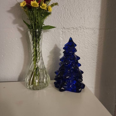 Blenko Glass Cobalt Blue Cat Critter Figurine - Etsy