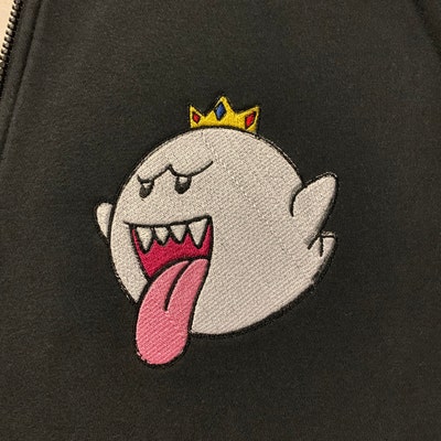 King Boo Embroidery File Mario Kart Ghost Embroidery Design Download ...