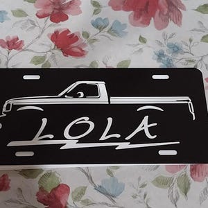 Venom Eyes License Plate Evil Villain Aluminum Black and White Vanity ...