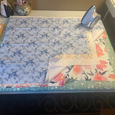 Pyramid Stack Quilt Pattern Foundation Paper Piecing FPP Baby & Throw ...