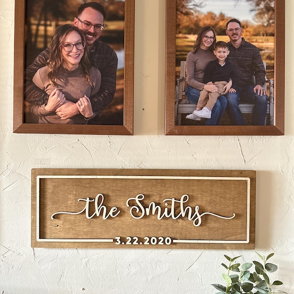 Family Reunion Gift: Custom Wooden Family Tree - Handmade Wooden Family ...