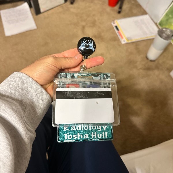 Lab Order of Draw Badge Reel, Phlebotomist Badge Reel, MLT, MLS, CLS ...