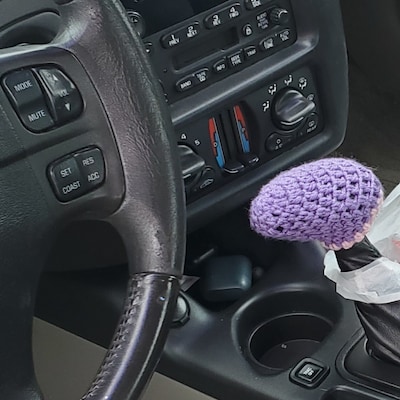 Gear Shift Cover Crochet PDF Pattern / Car Accessories / Gear Shifter ...