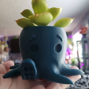 Whale Planter Succulent Pot Sea Creature 3D Printed - Etsy