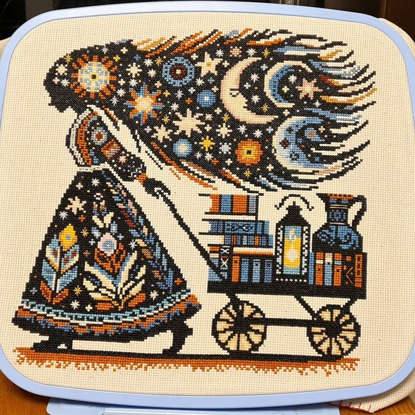 Patchwork, Cross Stitch Pattern, Geometric Design, Sampler, Rainbow ...