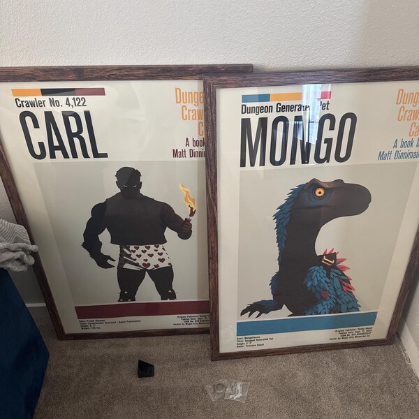 Dungeon Crawler Carl Profile Poster | MCM Exclusive - Etsy