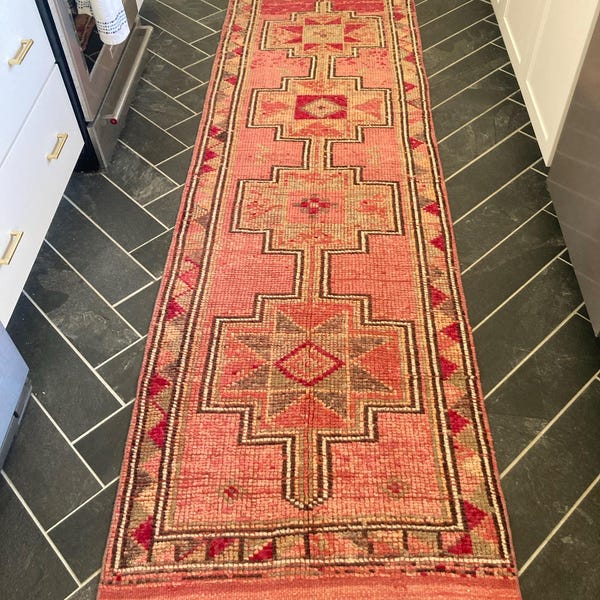 Turkish Patchwork Rug, Vintage Handmade Rug, Home Decor, Anatolian Rug ...