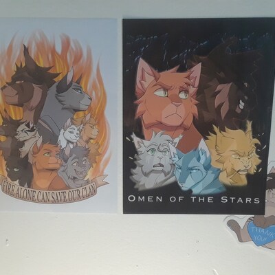 Firestar Warriors Sticker - Etsy