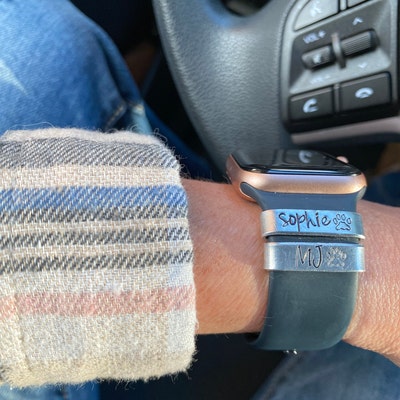 Personalized Medical Alert Watch Band Charm, Medical ID Tag, Smart ...