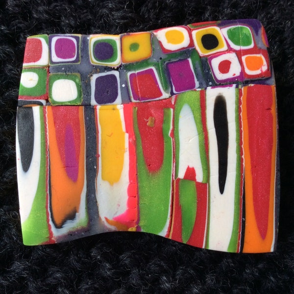 Buttons. Square Buttons With Unique, Bright Designs. Raised Designs ...