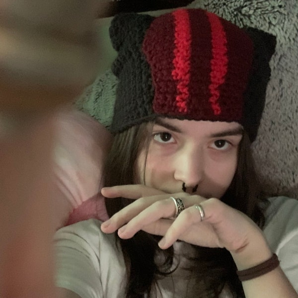 Twenty One Pilots Inspired Clancy Hat | Crochet Cat Beanie | Handmade ...