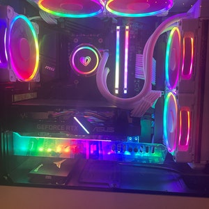 Customize Your Own GPU Backplate RGB A-rgb Nvidia & Amd - Etsy