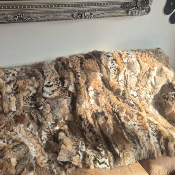 Coyote Pelt Natural Colored Coyote Fur Genuine Wild Animal Skin for ...