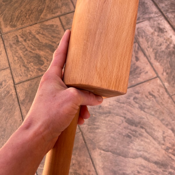Handmade Beech Wood Clay Mallet: Pottery Tool - Etsy