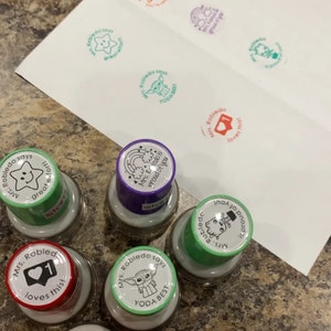 Personalized Company Name and Date Stamp Company Address | Etsy