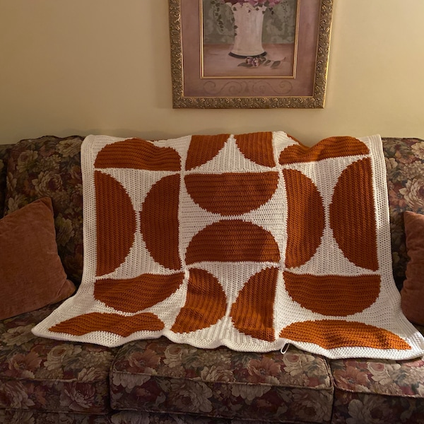 MCM Throw X Crochet Pattern - Etsy