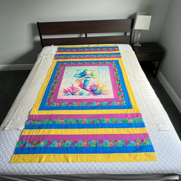 Halloween Quilt Panel: Ghost and Mummy Fabric Blocks, Easy Quilt Project - Etsy