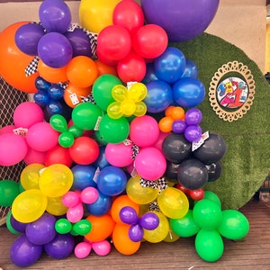 Balloon Arch Balloon Garland Kit wiggly Time Wiggles Party - Etsy Canada