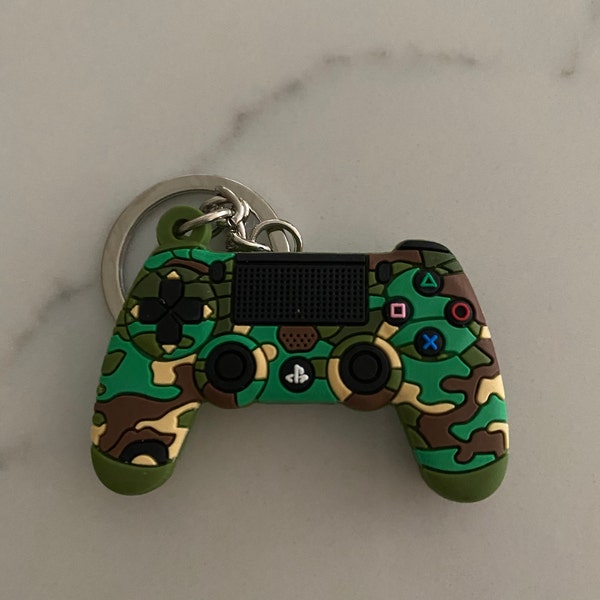 Game Controller Keychain | 6 Colors Video Game Controller Keychain ...