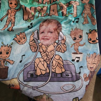 Personalized Tangled Rapunzel Blanket, Watercolor Disney Princess ...