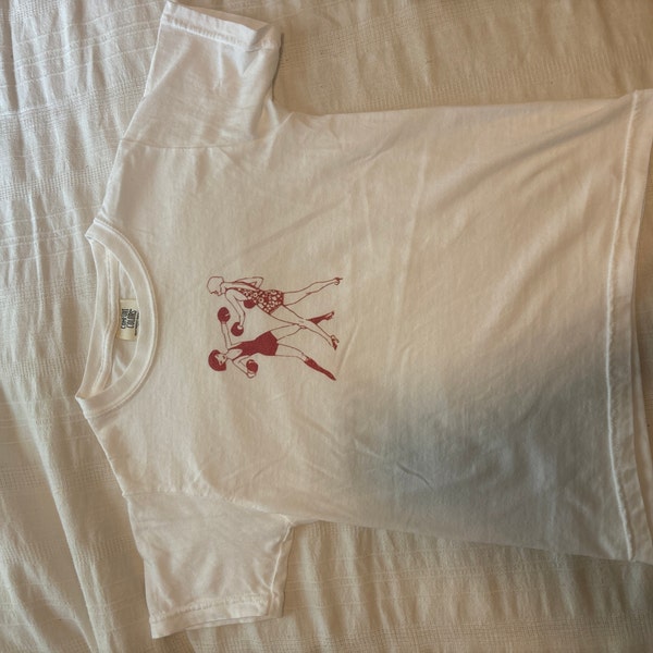 Vintage Cocktail Baby Tee, Coquette Baby Tee, Retro Graphic Top ...