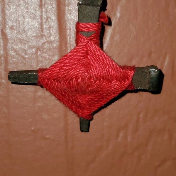 Mor-rioghain Cross Talisman, Handcrafted for Metaphysical and Spiritual ...