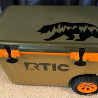 Trees Vinyl Decal, Forest, Car Decal, Mountain Decal, Mountain Sticker ...