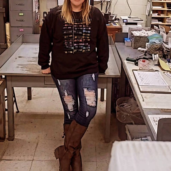 Return to Library Shirt, Vintage Library Card Book Due Date Sweatshirt ...