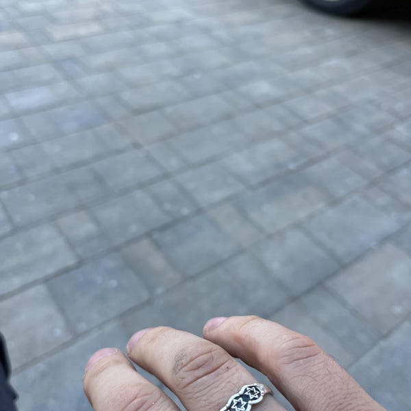 Jewish Ancient Hebrew Bible Silver Signet Ring, Israeli Antique Style ...